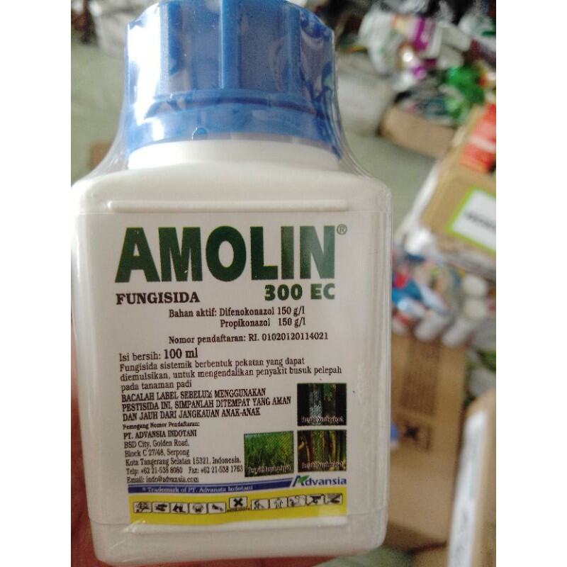 Amolin 300ec 100ml fungisida pestisida Obat pertanian dan obat sawah ...