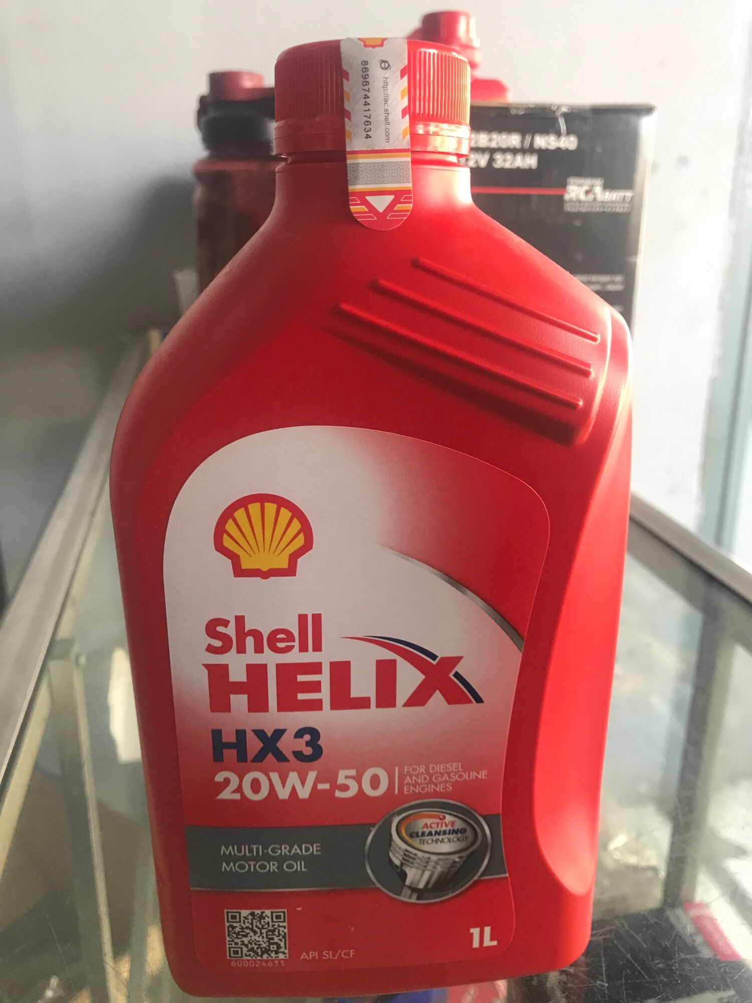 Oli Mesin Shell Helix Hx3 1Liter | Lazada Indonesia