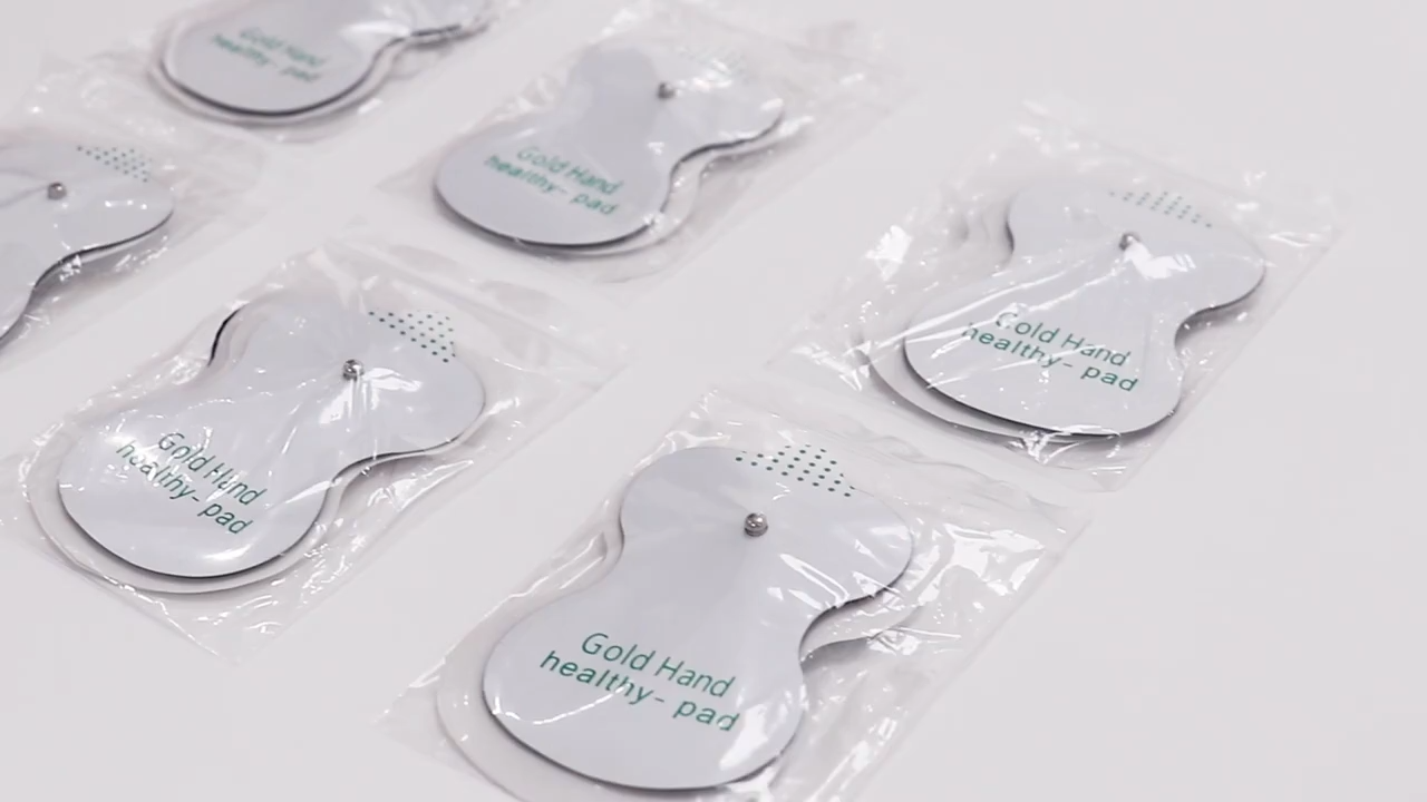 Sepasang Gold Hand Gel healthy Pad Refill Pengganti Stiker Alat Tempel ...
