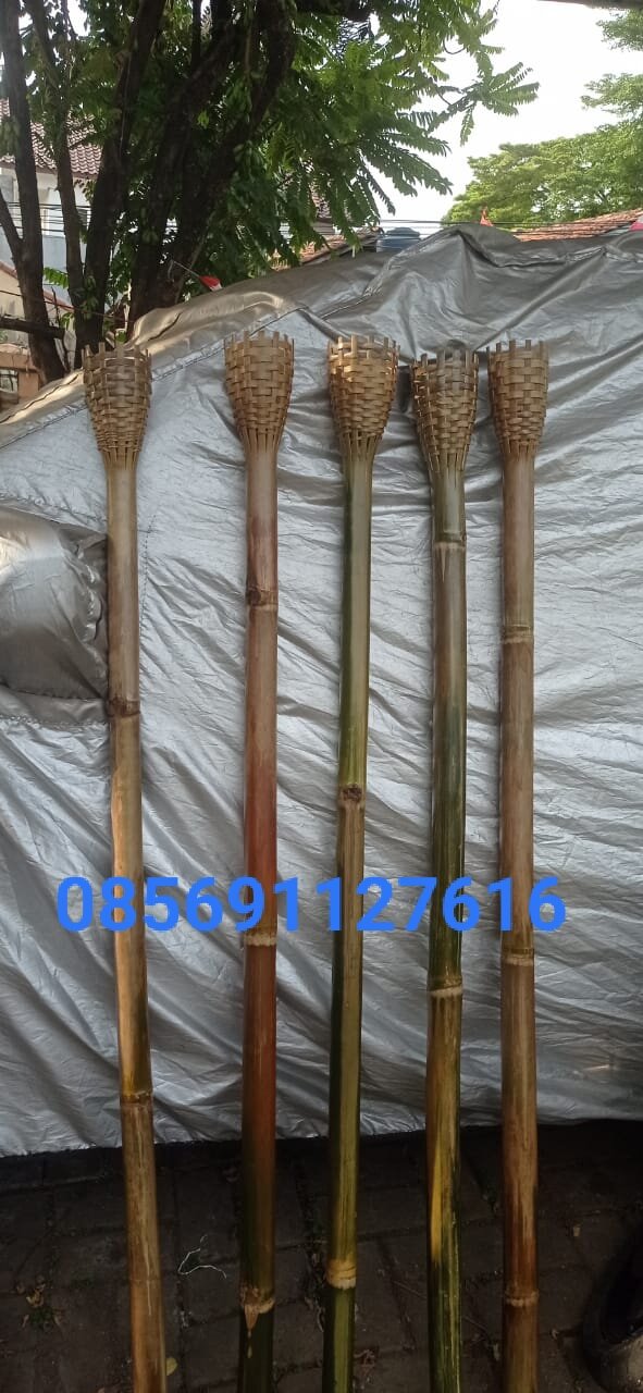 OBOR BAMBU HIAS TAMAN 1,5 METER (KOMPLIT) | Lazada Indonesia