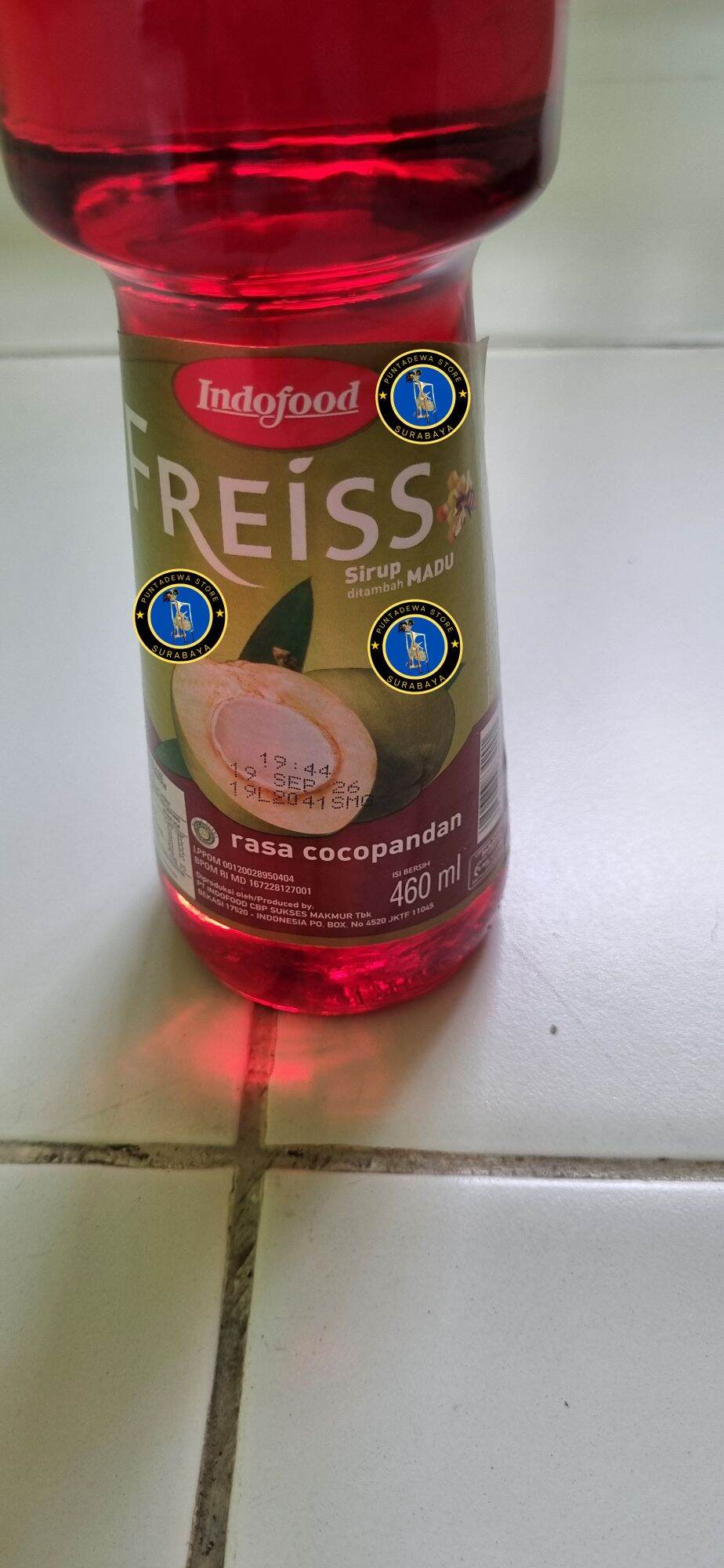sirup freiss cocopandan botol 460 ml | Syrup Indofood Freiss Coco ...