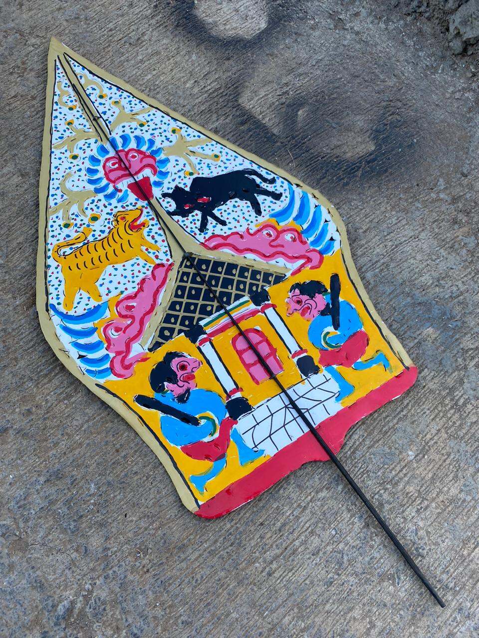 wayang gunungan wayang kayon wayang kertas hiasan dinding wayang ...