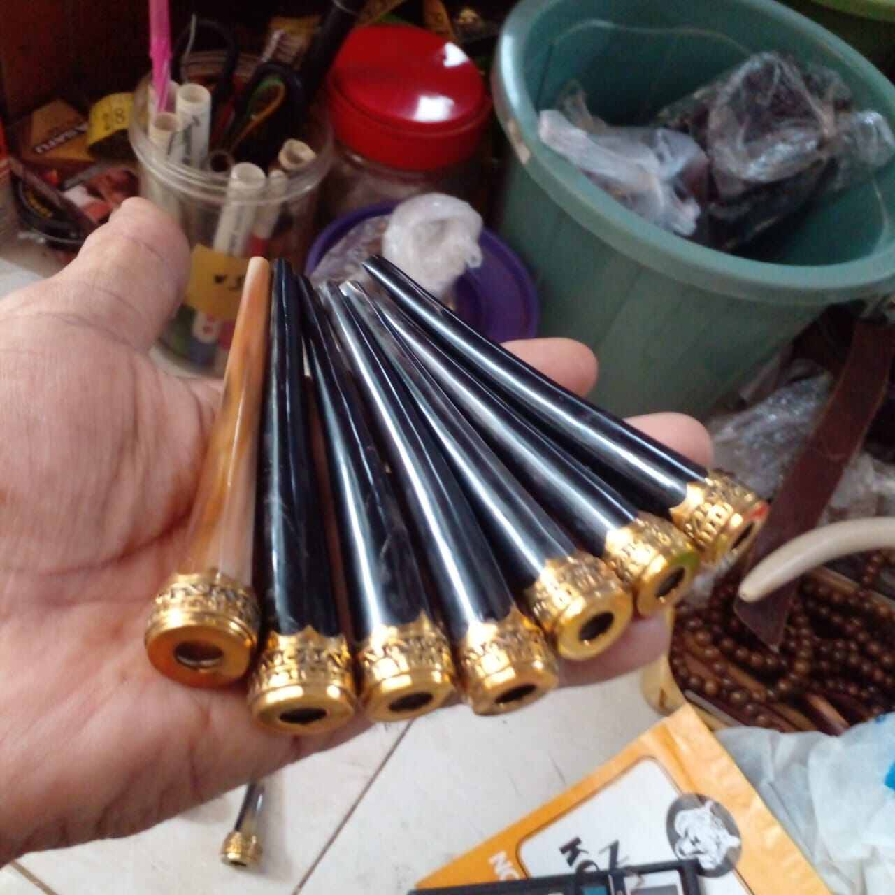 once Pipa rokok tanduk kerbau kombinasi | Lazada Indonesia