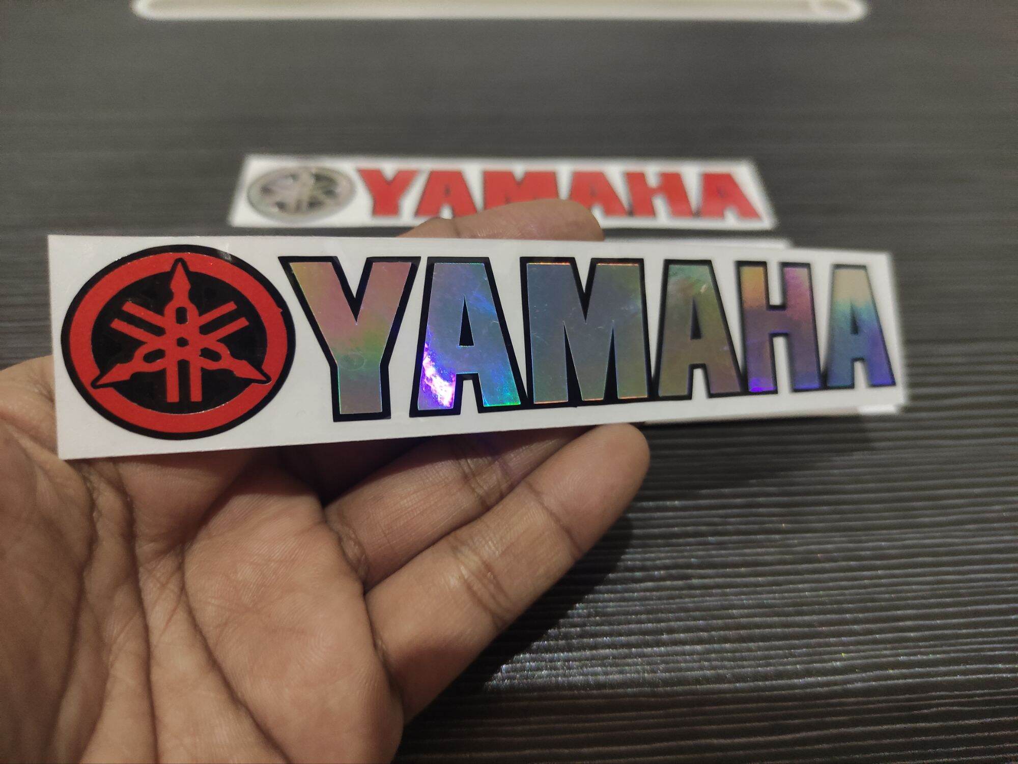 Stiker yamaha cutting 15x3cm sticker motor yamaha | Lazada Indonesia