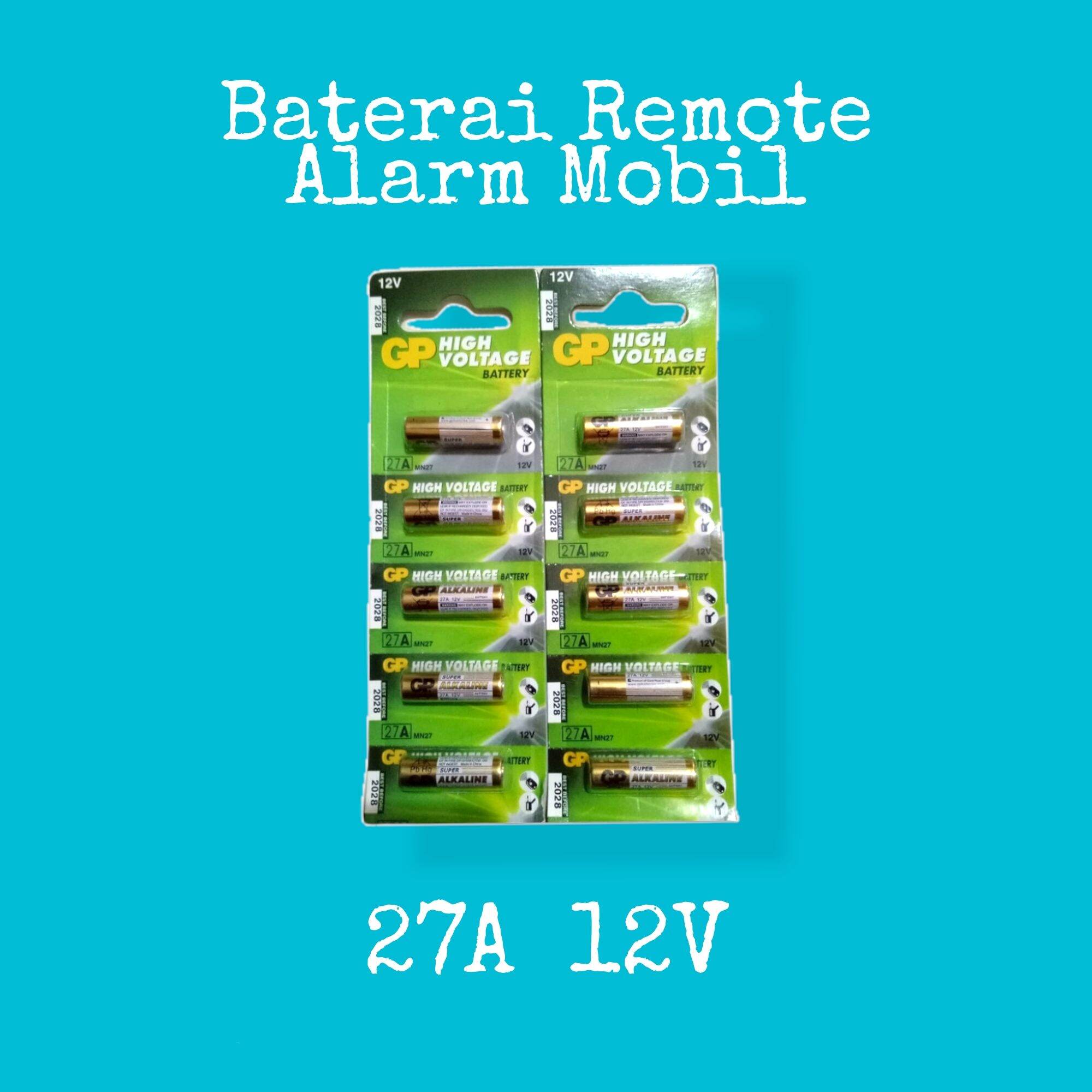 BATERAI 27A 12V REMOTE ALARM MOBIL MURAH | Lazada Indonesia