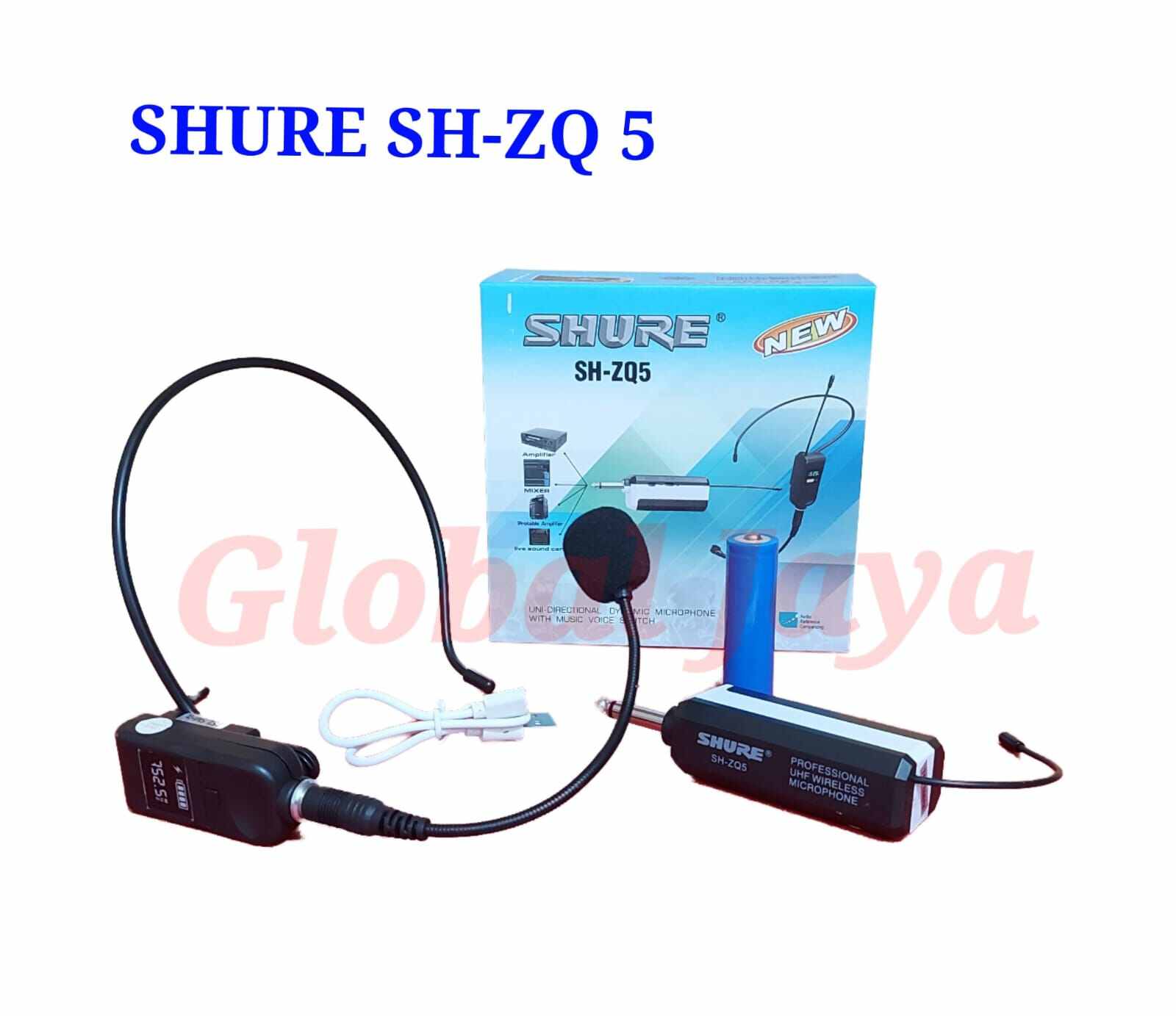 mic bando shure SH ZQ5 wireless microphone wireless shure SH ZQ 5 mic headset mic bando wireless ...