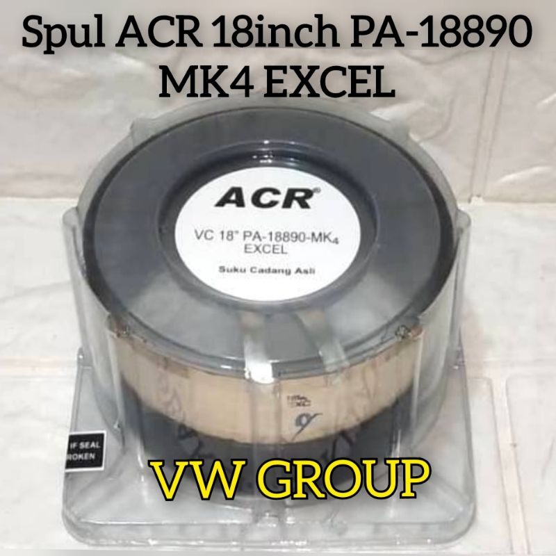 spul voice coil speaker ACR 18 inch PA 18890 MK 4 EXCELLENT ORIGINAL ...