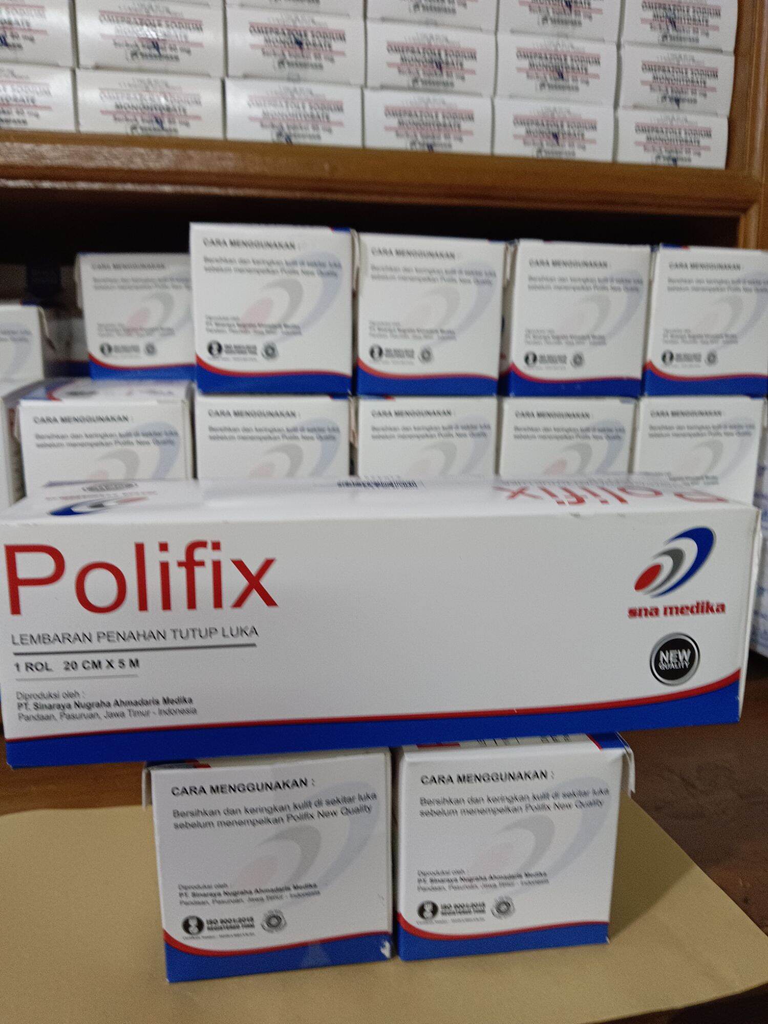 Polifix 20cm x 5 M / lembaran penahan luka | Lazada Indonesia