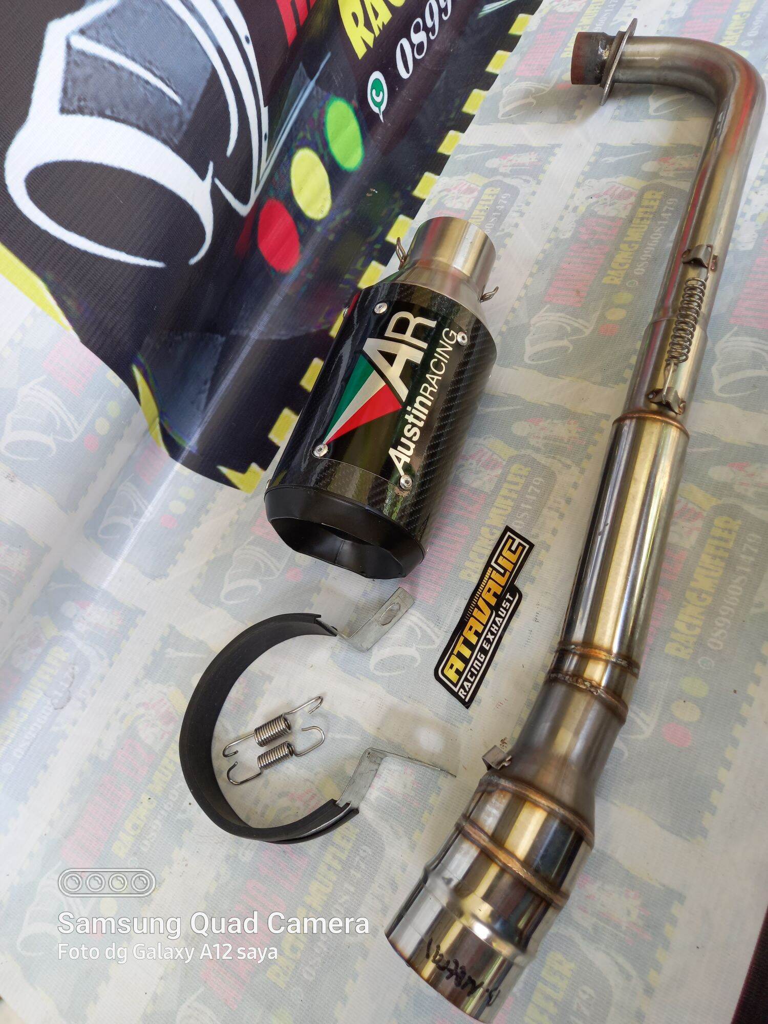 knalpot racing austin racing for jupiter jupiter z supra x125 vega r ...