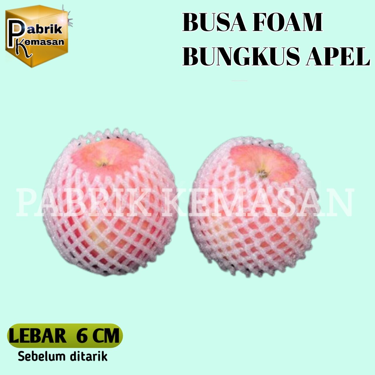 FOAMNET KECIL JARING BUAH BUSA BUAH POLYNET KEMASAN APEL BUNGKUS PIR ...