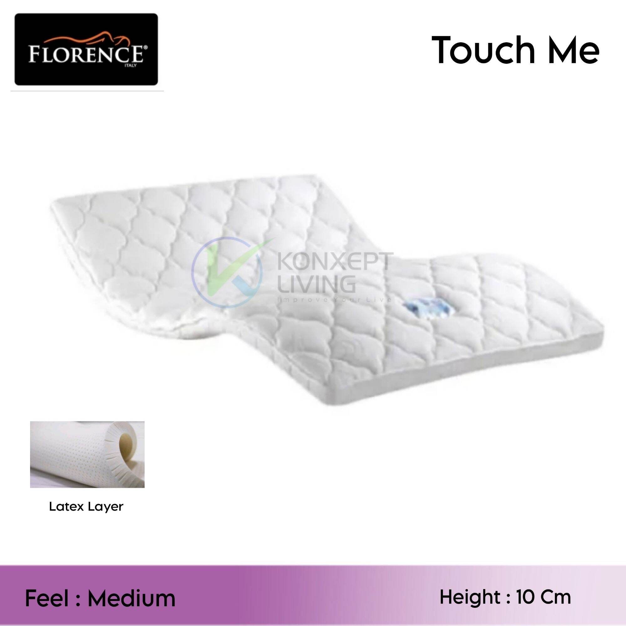 Topper Latex Florence Touch Me - Pad Kasur Florence Touch Me Ukuran ...