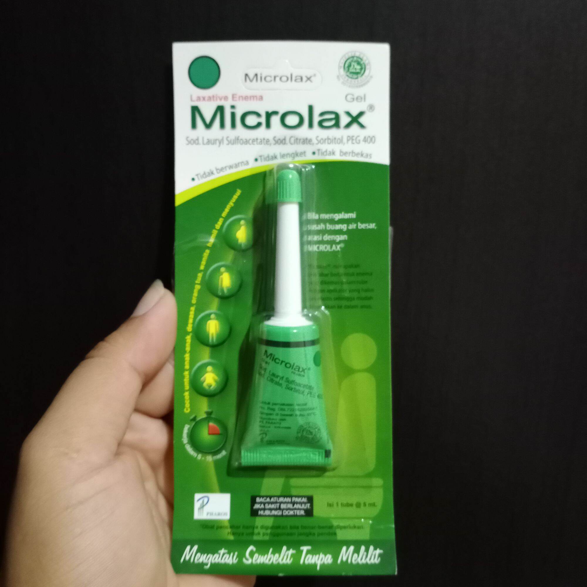 Microlax Gel 1 Tube @ 5ml | Lazada Indonesia