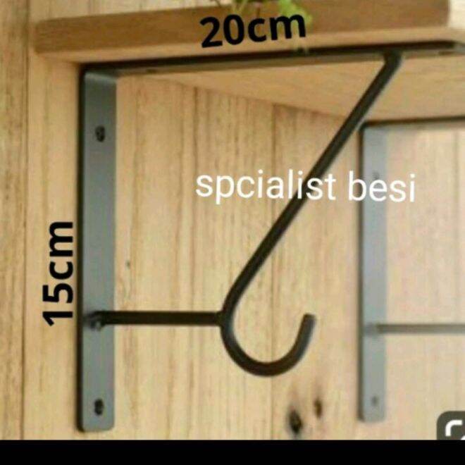 rak ambalan besi siku cantolan | Lazada Indonesia