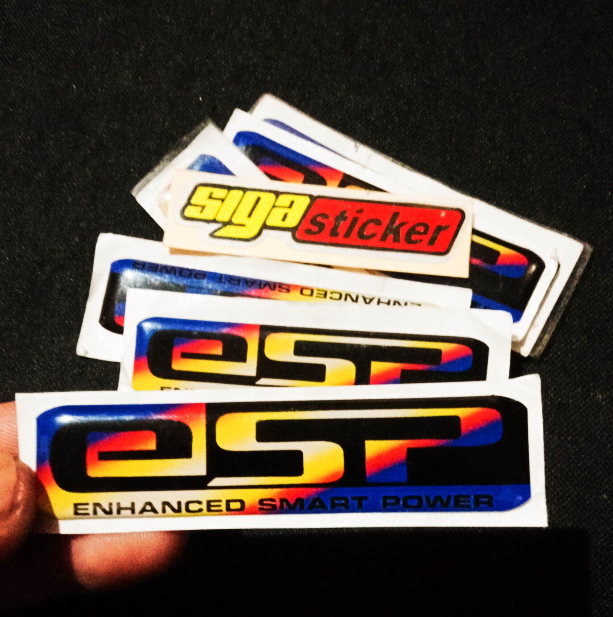 Emblem timbul logo ESP sticker emblem esp 3D honda | Lazada Indonesia