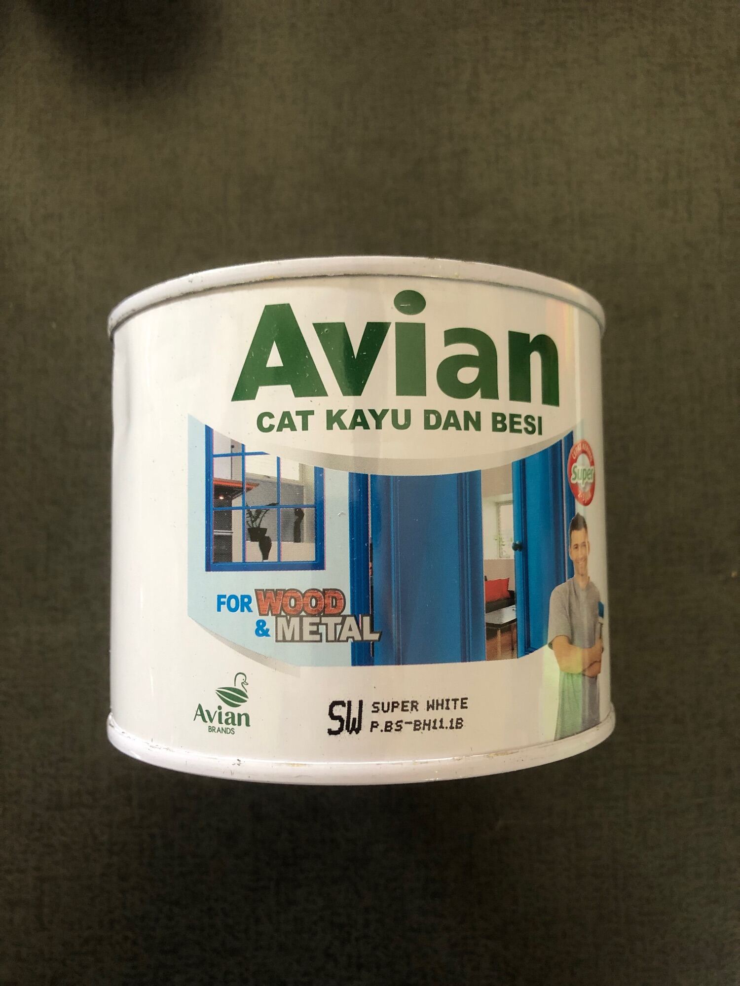 Cat Avian Kayu Dan Besi 0.45 Liter | Lazada Indonesia