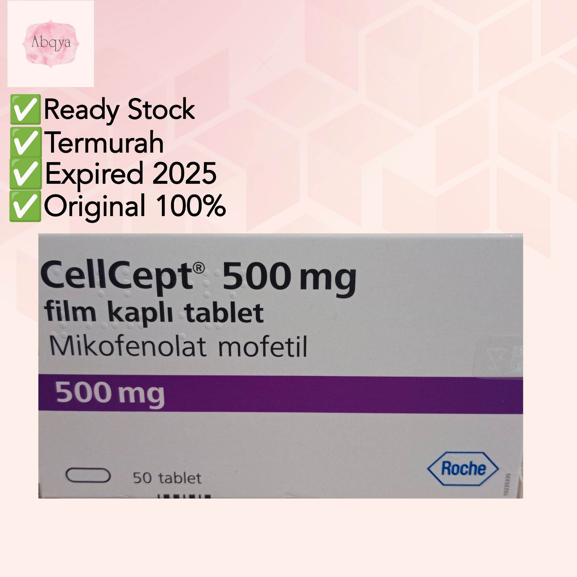 cellcept 500mg Box 50tab | Lazada Indonesia