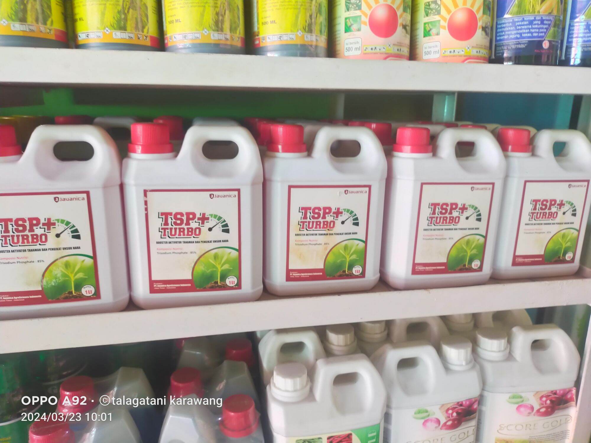 PUPUk CAIR TSP TURBO 85% pupuk untuk pertumbuhan akar,batang tanaman ...