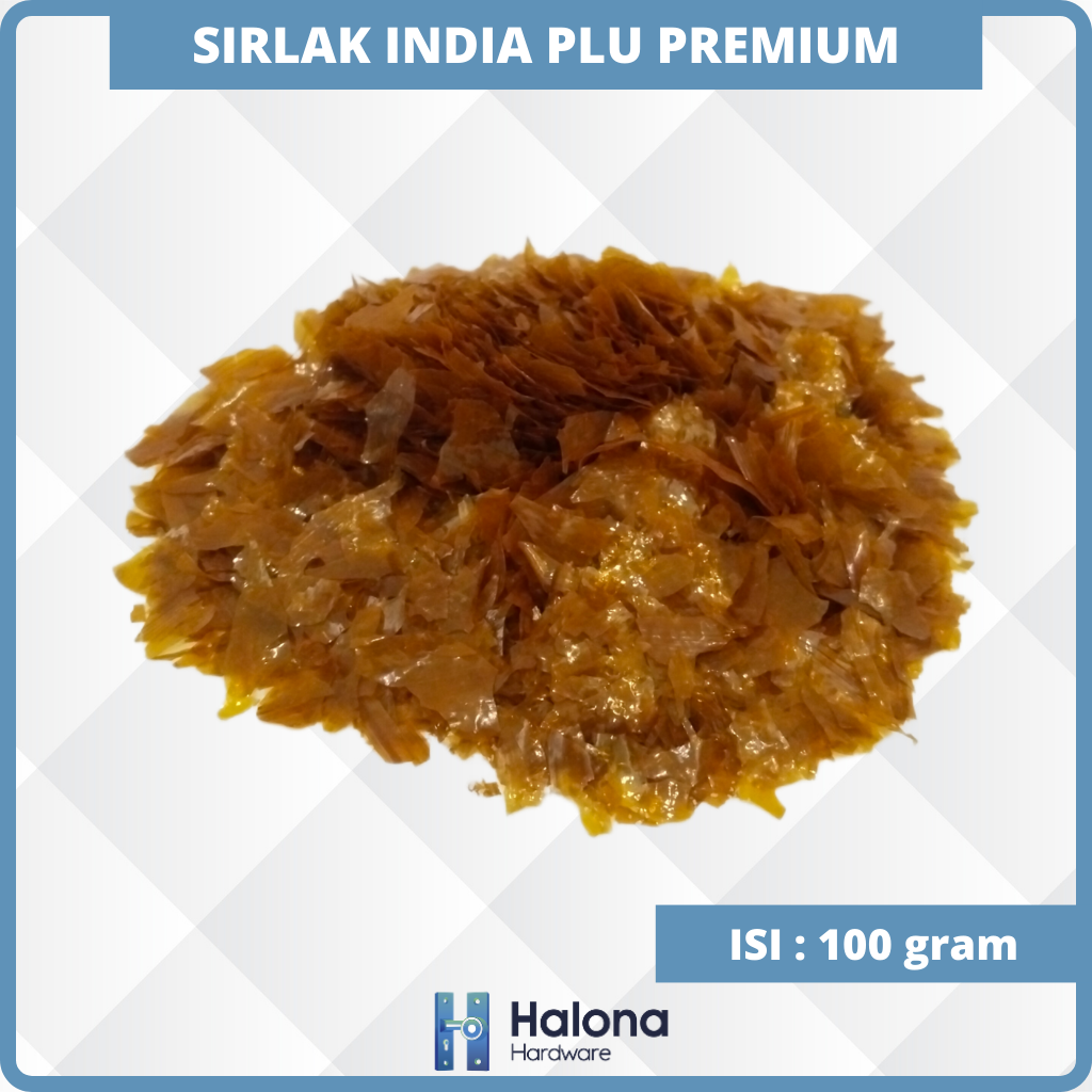 Shellac Sirlak Emping India PLU Premium Import 100 gr | Lazada Indonesia
