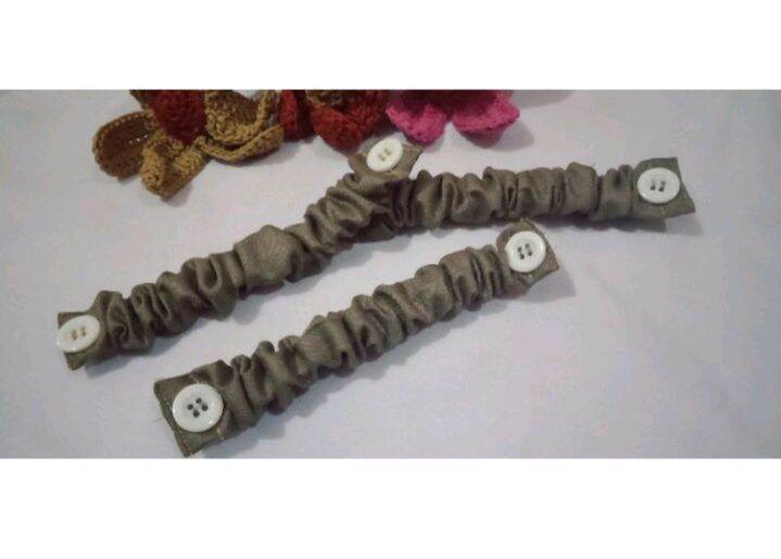 konektor kain motif polos warna/kancing pengait | Lazada Indonesia