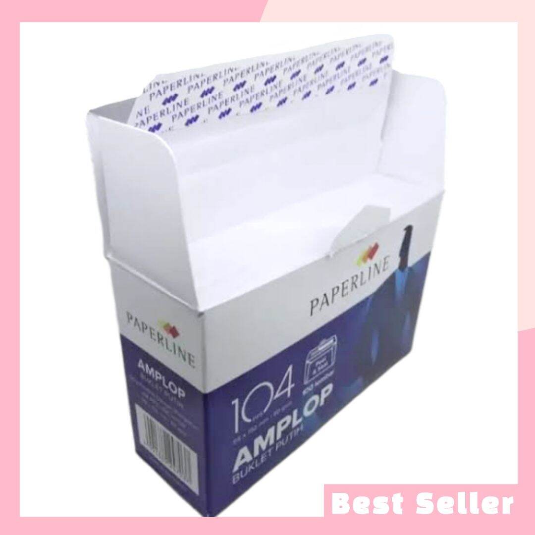 Amplop Putih Polos / Air Mail Paper Line 104 PPS/APS 1 Pack Isi 100 ...