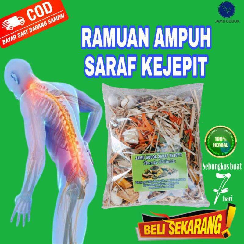 Jamu Saraf Syaraf Kejepit Ampuh Herbal | Lazada Indonesia