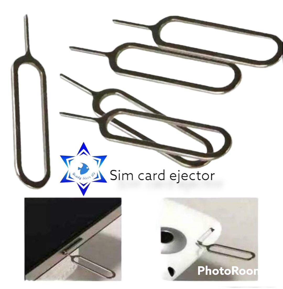 sim ejector jarum pin tusukan sim card tray hp sim tray injector hp ...