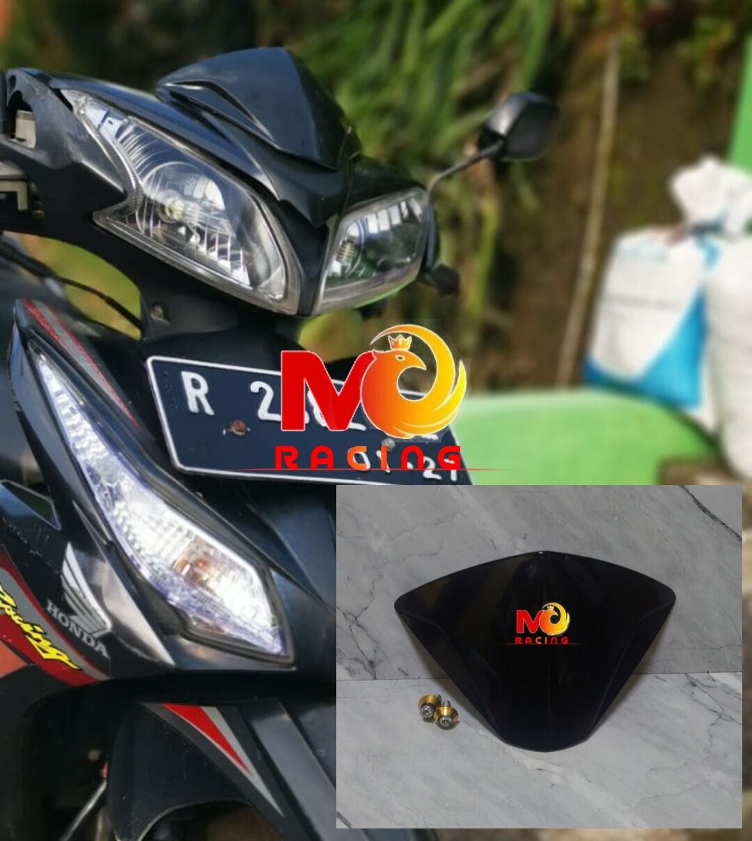 VISOR HONDA BLADE 125 | Lazada Indonesia