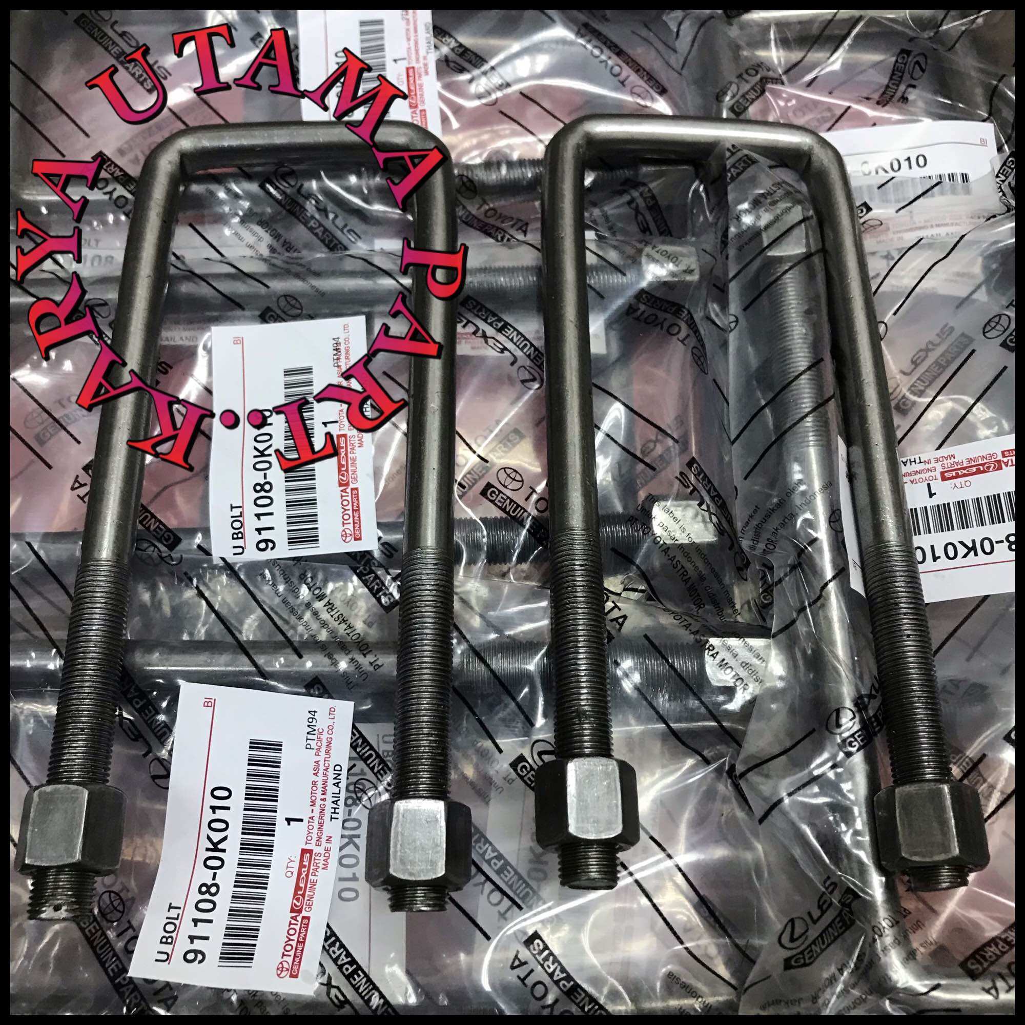 U Bolt Spring U Bolt Toyota Hilux Double Cabin Vigo 91108-OK010/90117 ...