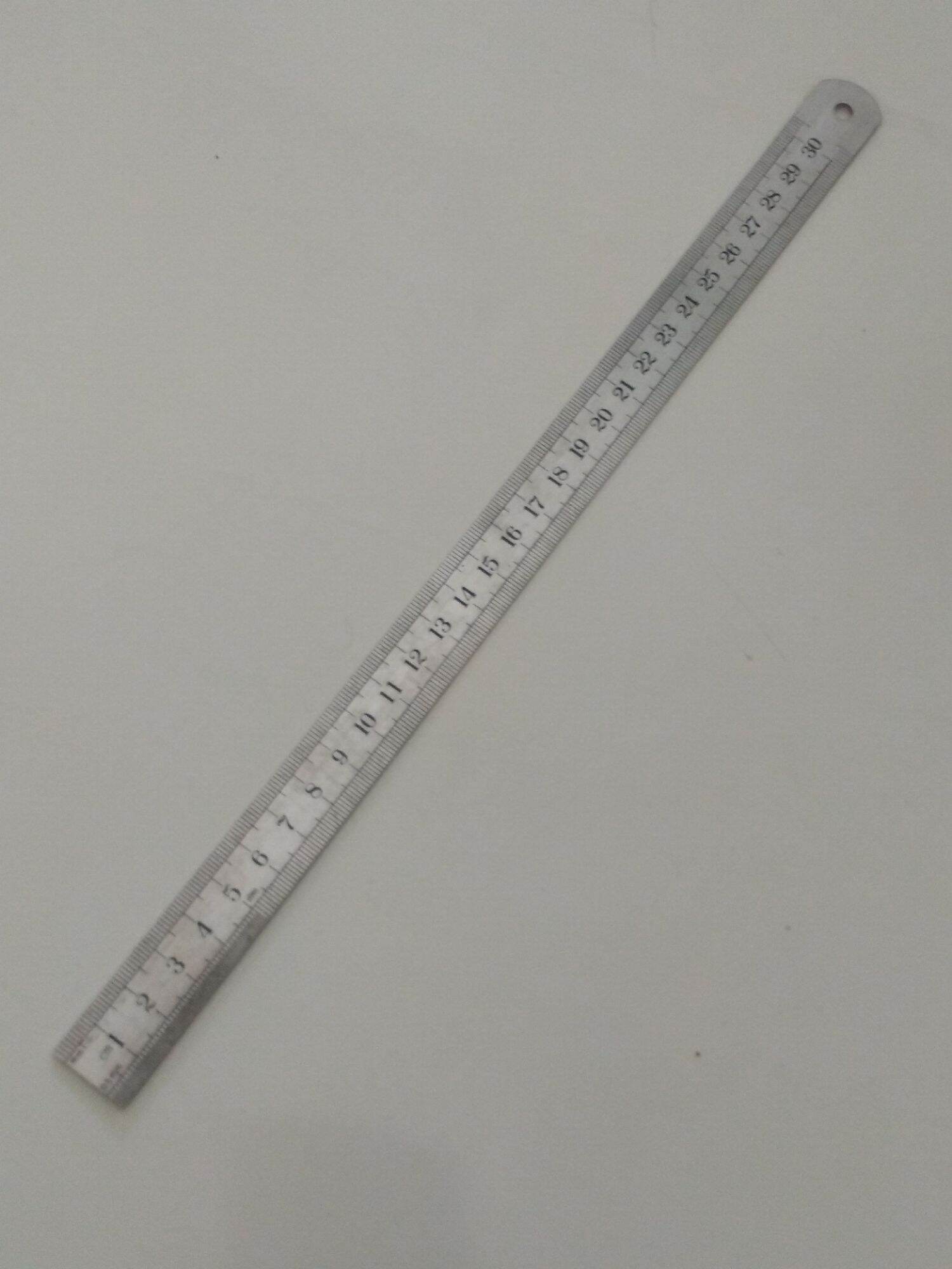 Rol Penggaris Mistar Plat Besi - Panjang 30 cm / 12 inch | Lazada Indonesia