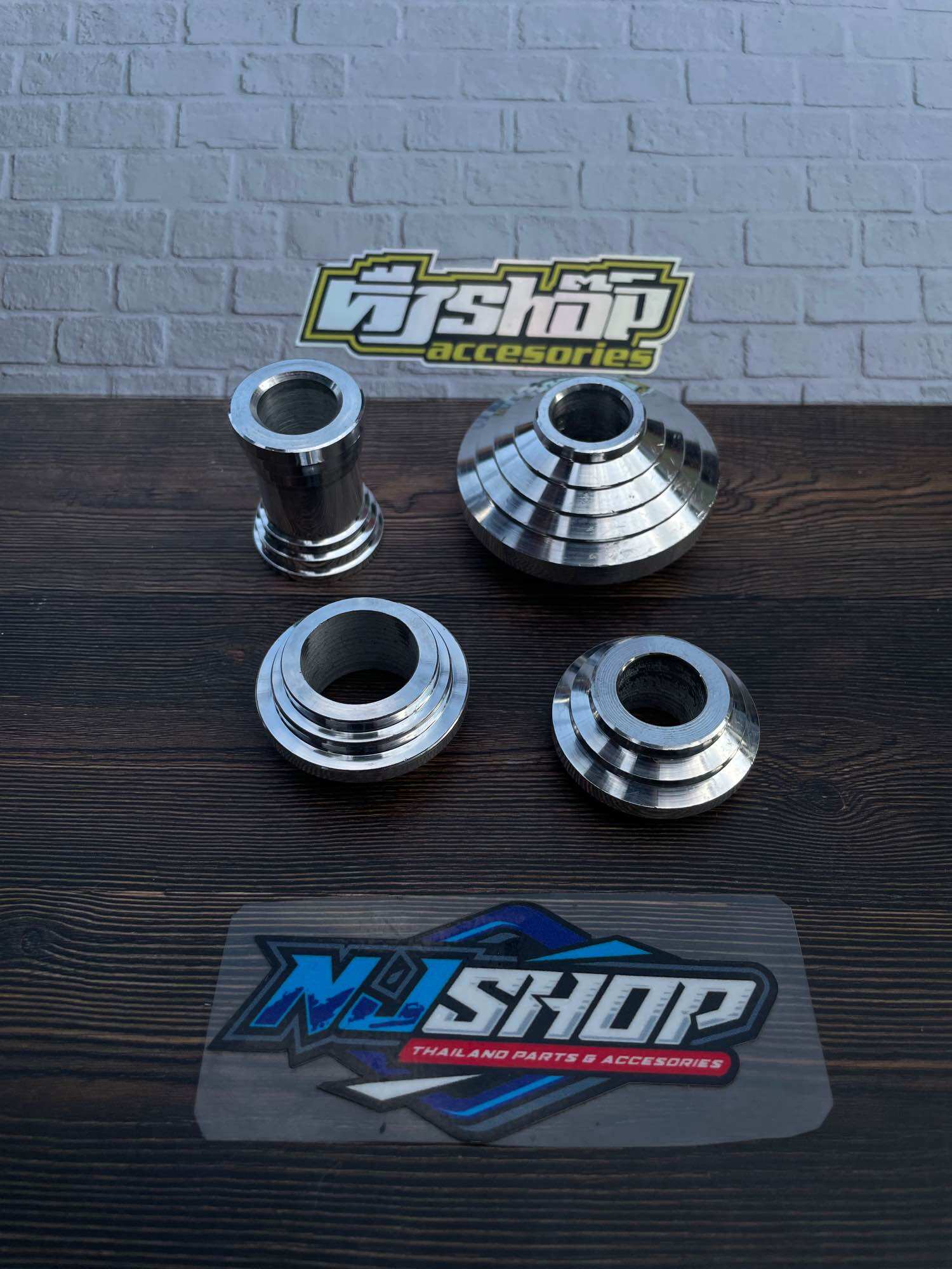 1set boshing as roda RXKING bushing gearbox pyramid chrome harga 1set ...