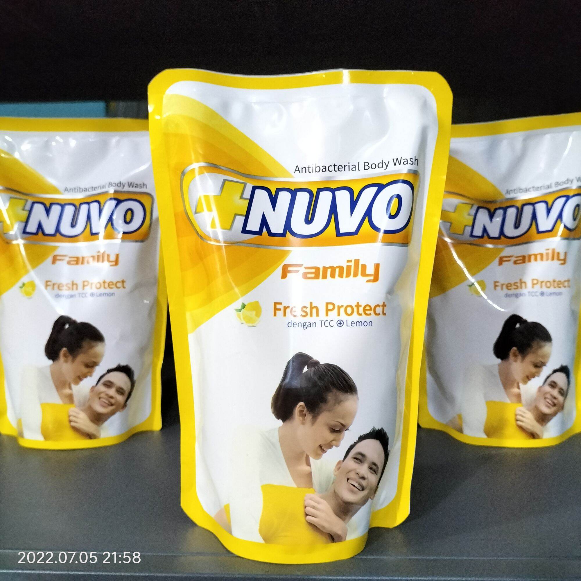 Nuvo Family Fresh Protect Sabun Cair 450 ml Refil | Lazada Indonesia
