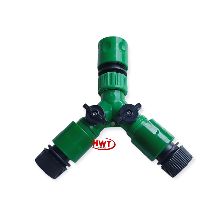 Cabang Kran Sambung Selang Quick Release 16mm dan 1/2" Splitter 2 Ways ...