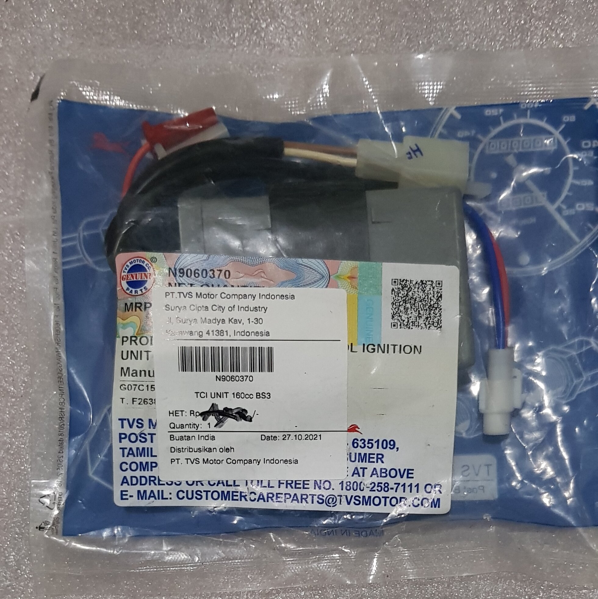 TCI CDI UNIT TVS APACHE 160 ORIGINAL TVS | Lazada Indonesia