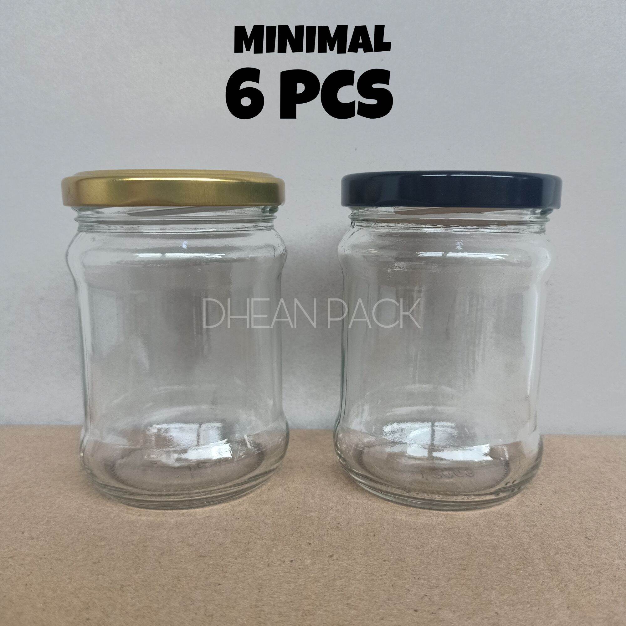 [ 200 ml ] JAR KACA | TOPLES KACA | BOTOL KACA | WADAH KACA | Lazada ...
