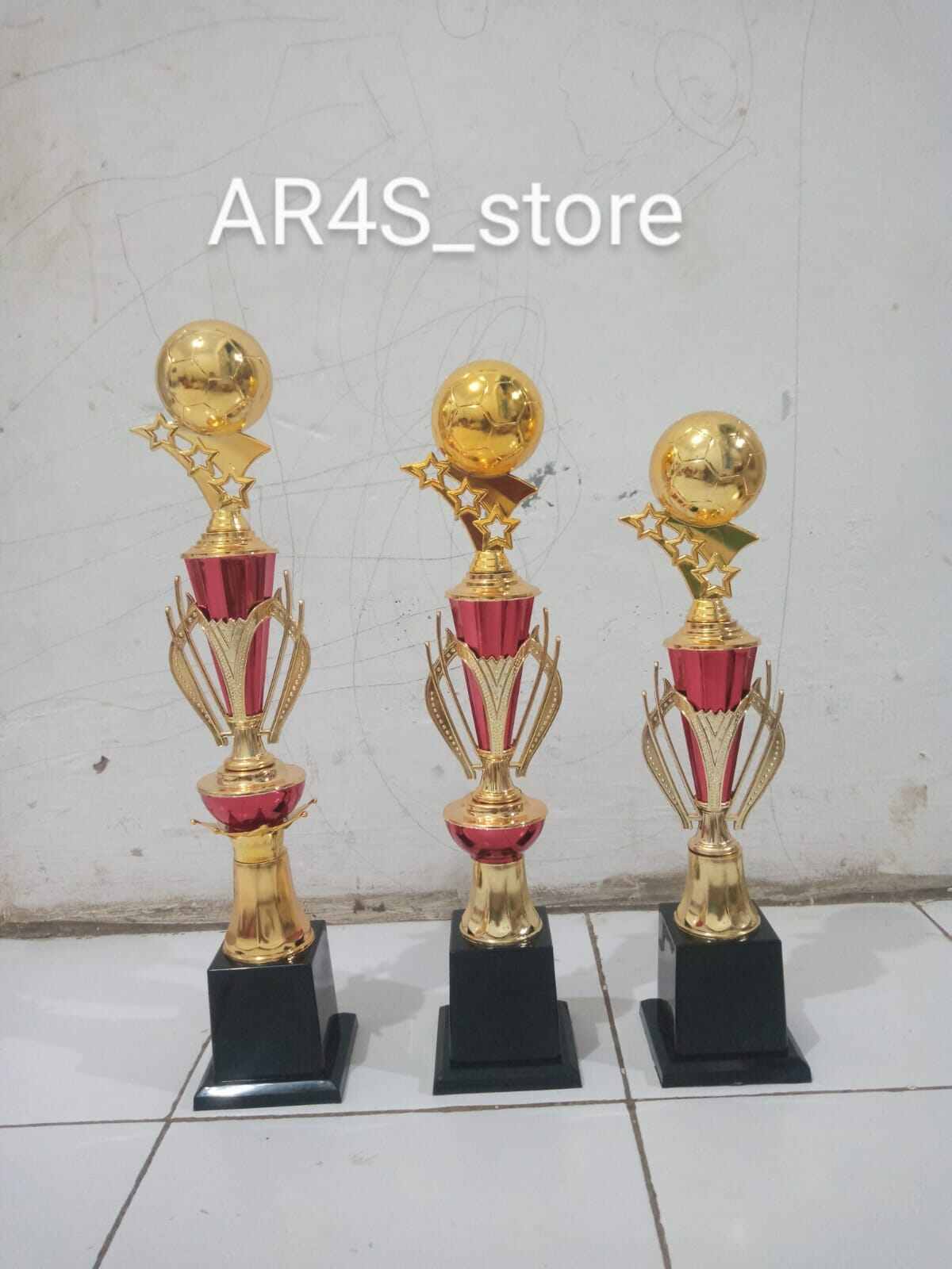 trophy juara 1 set 123 (kaki 1) | Lazada Indonesia