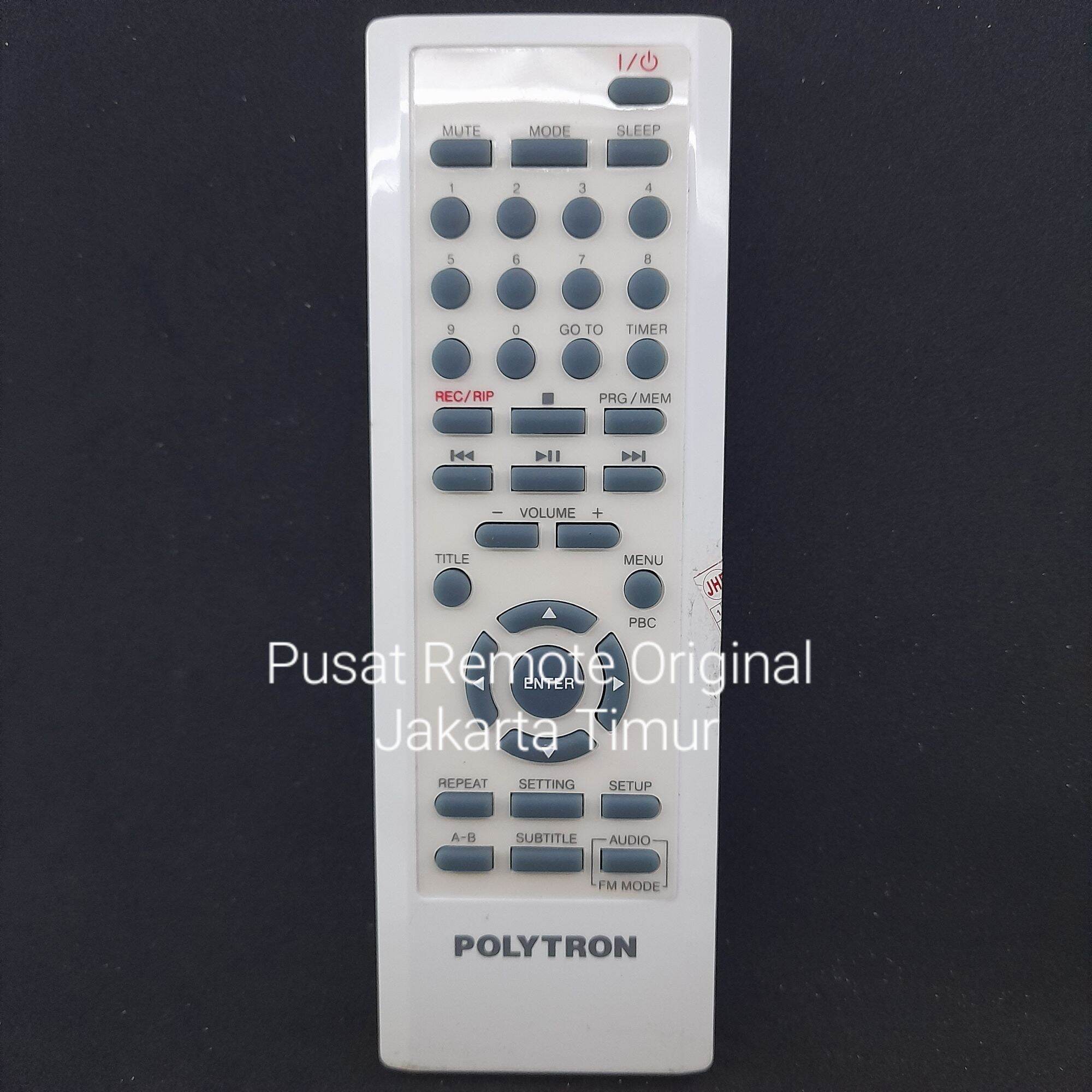 REMOTE REMOT DVD POLYTRON ICP17G02 ORIGINAL ASLI | Lazada Indonesia