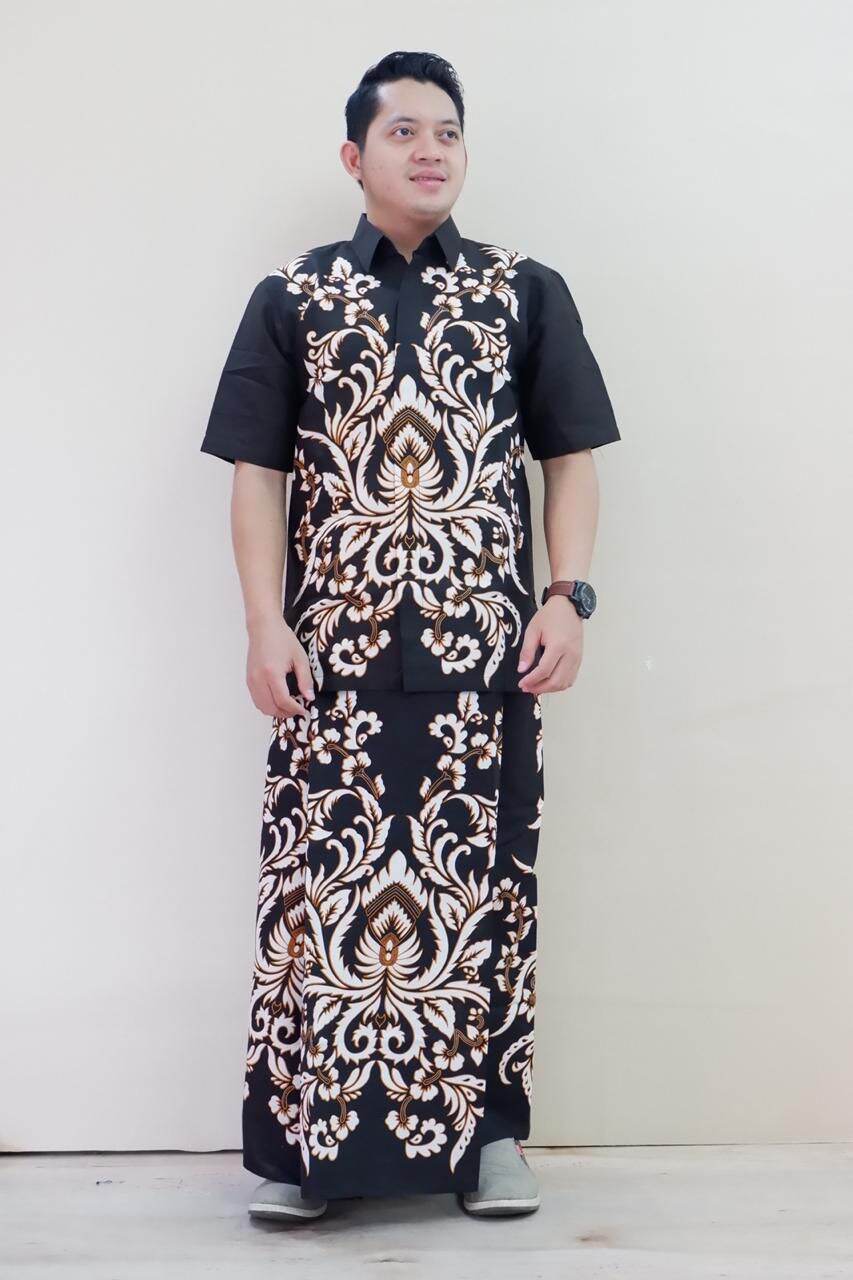 Setelan Celana Sarung Baju Koko Muslim Pria Dewasa Batik Solo / Setelan ... Setelan Celana Sarung Baju Koko Muslim Pria Dewasa Batik Solo / Setelan ...