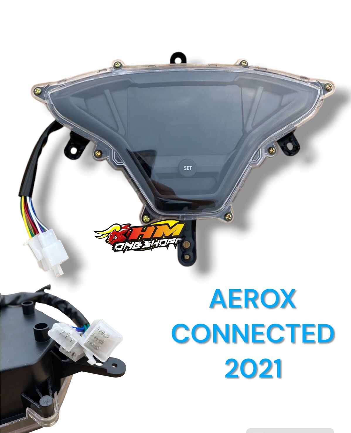 speedometer aerox connected 2021 2022 new non abs speedo yamaha ...