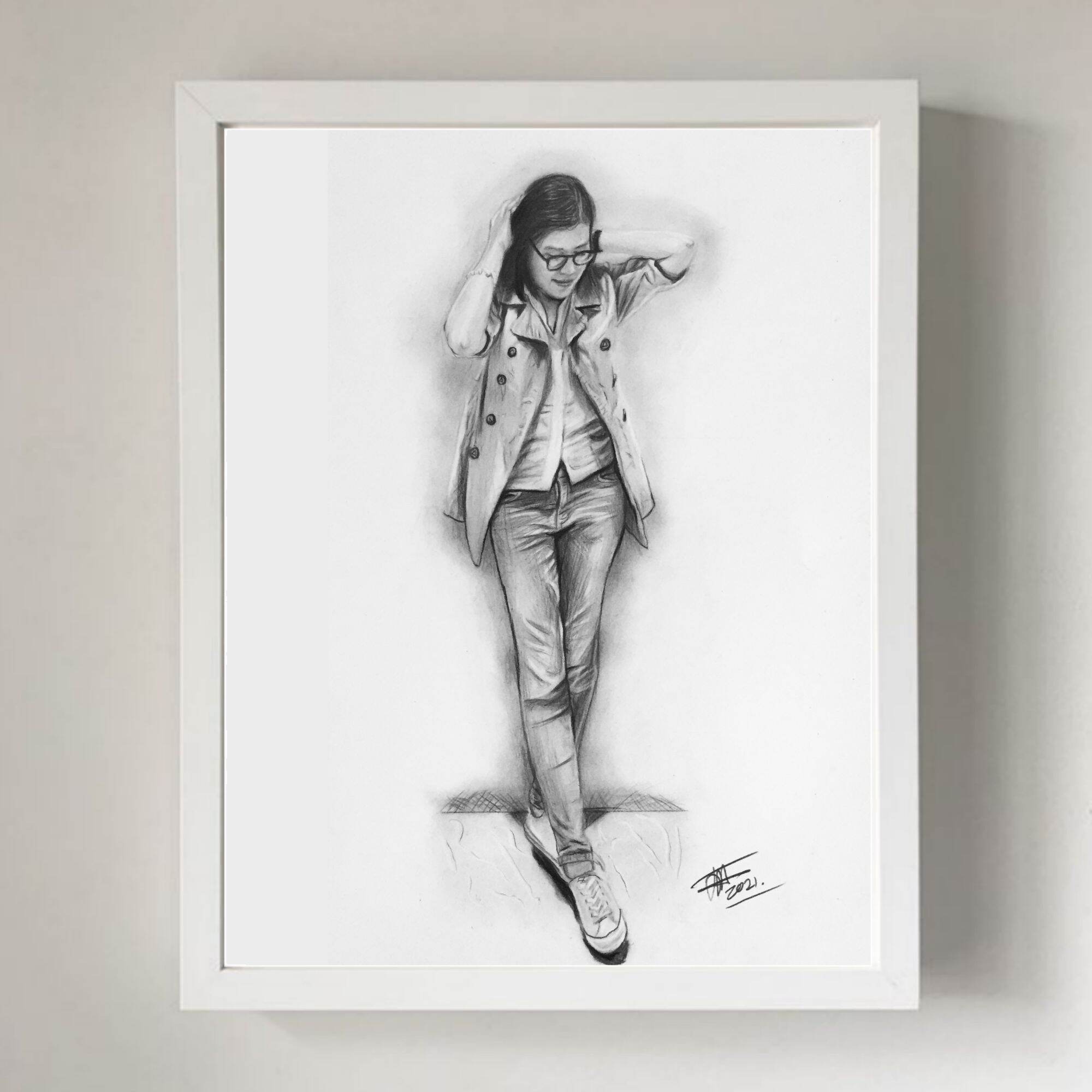 Sketsa Wajah/Sketsa Full Body / karikartur | Lazada Indonesia