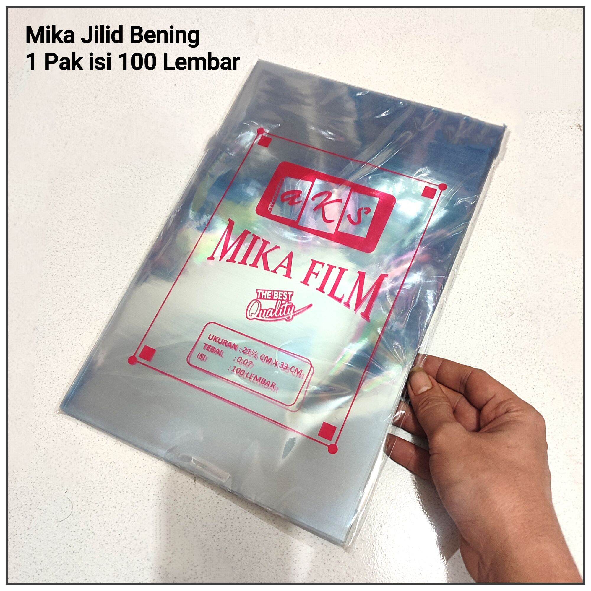 1 Pak Sampul Mika Jilid Bening Isi 100 Lembar | Lazada Indonesia