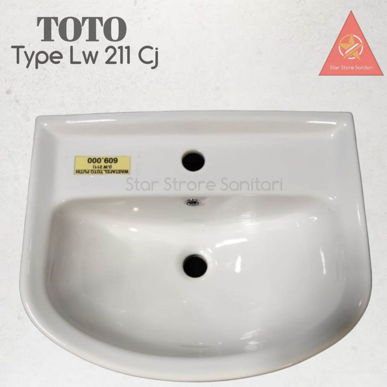 Wastafel Toto Lw 211 Cj Original / Wastefel Toto Set Lengkap | Lazada Indonesia