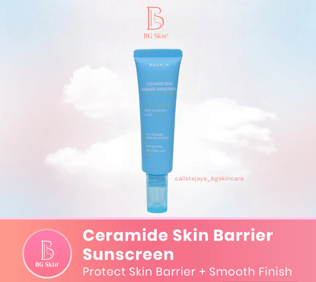 CERAMIDE SKIN BARRIER SUNSCREEN BG SKIN / BG SKINCARE / BEAUTY GLOW ...