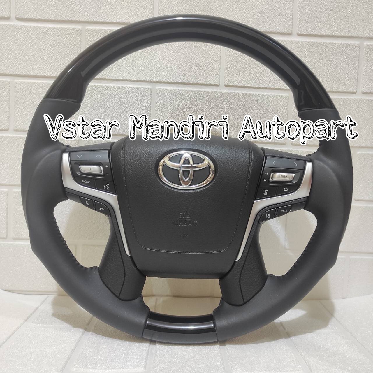 Stir Steer Alphard Nav1 Landcruiser Prado Vellfire Original blackwood ...