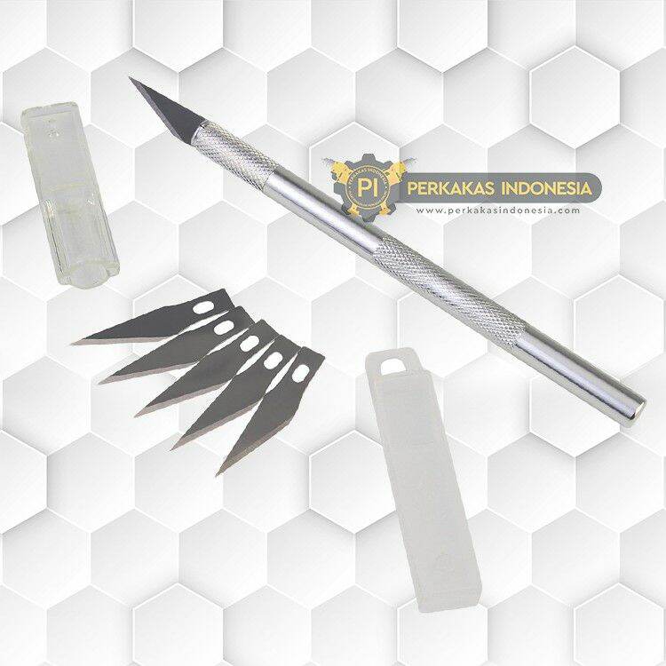 Pen Cutter Pisau Potong Kertas Kecil Stiker Alat Pemotong Akrilik HPL ...