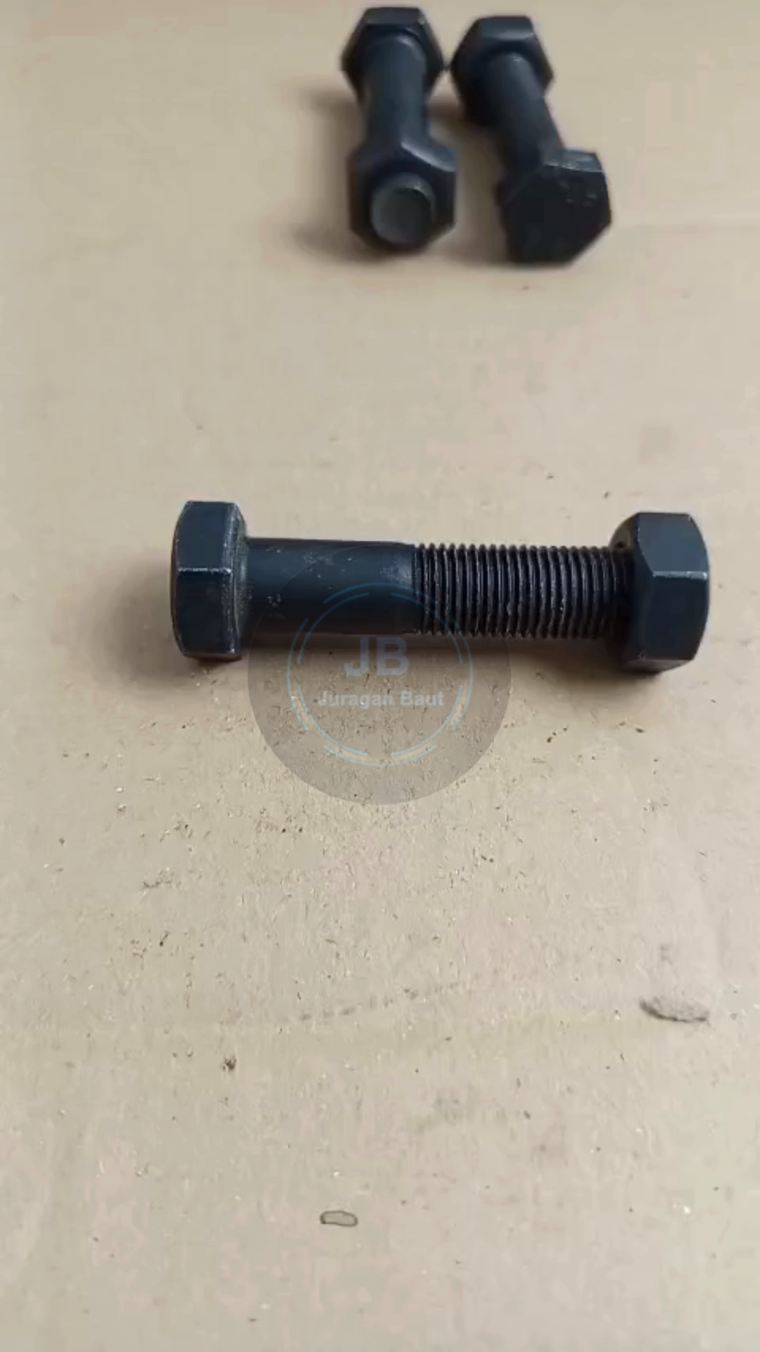 BAUT MUR BAJA KUNCI 22 M14X60 M14X60 X1.5 HALF DRAT HALUS PANJANG 6CM 6 ...