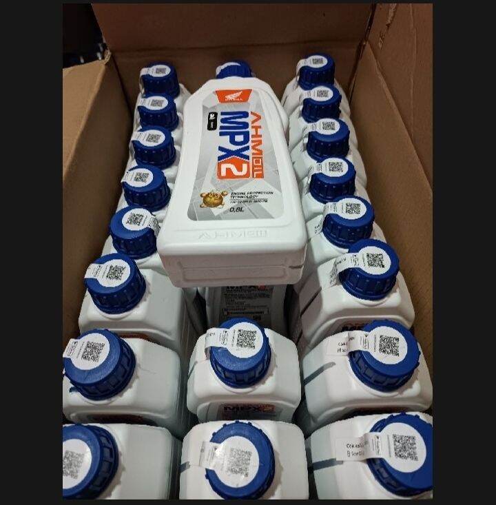 OLI AHM MOTOR HONDA MPX 2 MATIC MPX2 HND SAE 10W-30 API SL JASO MB ISI 0,8 ML | Lazada Indonesia