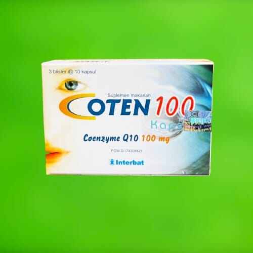 COTEN 100 box isi 30 kapsul multivitamin kesehatan mata | Lazada Indonesia