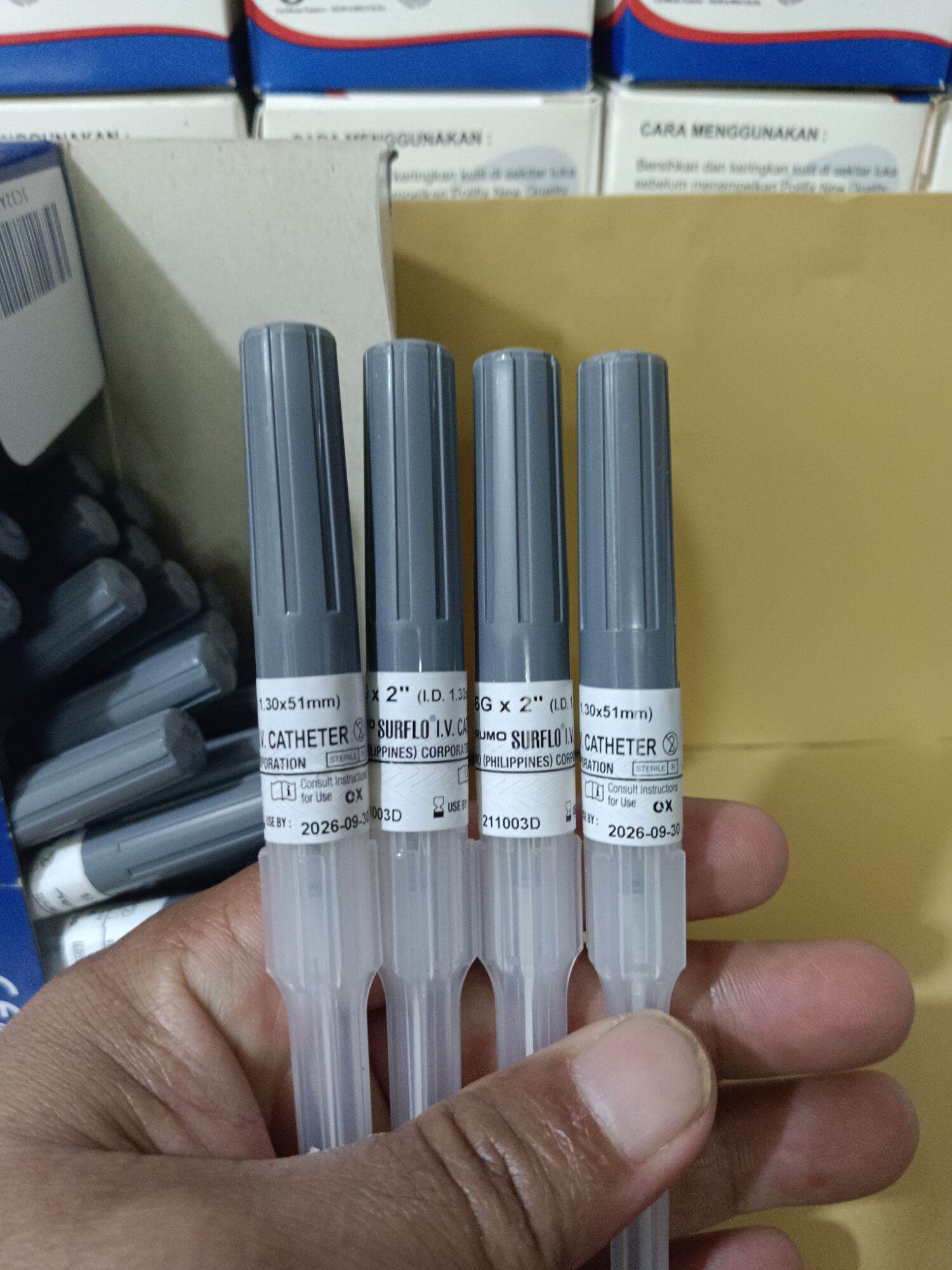 Surflo I. V Catheter 16G / Abochat | Lazada Indonesia
