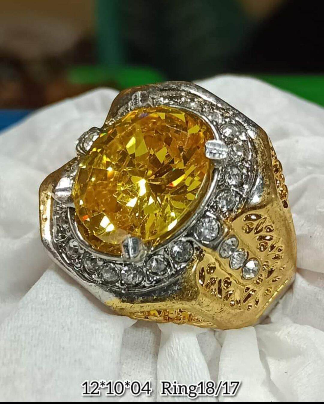 CINCIN BATU TOPAS KUNING | Lazada Indonesia