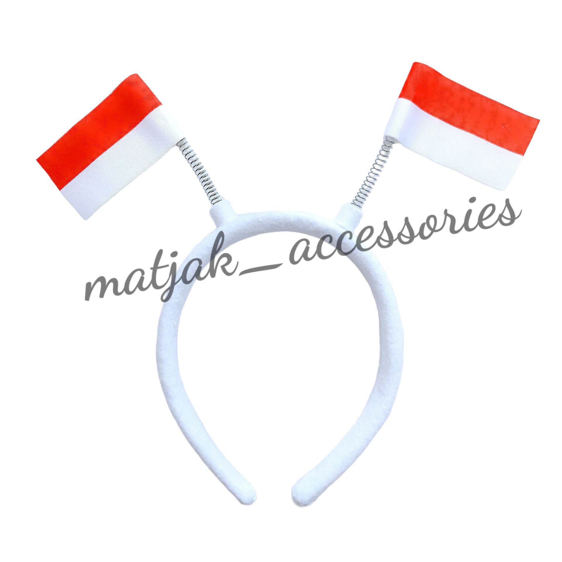 Bando Bendera Merah Putih Indonesia Bando Tuing Tuing Per Atribut Lomba ...